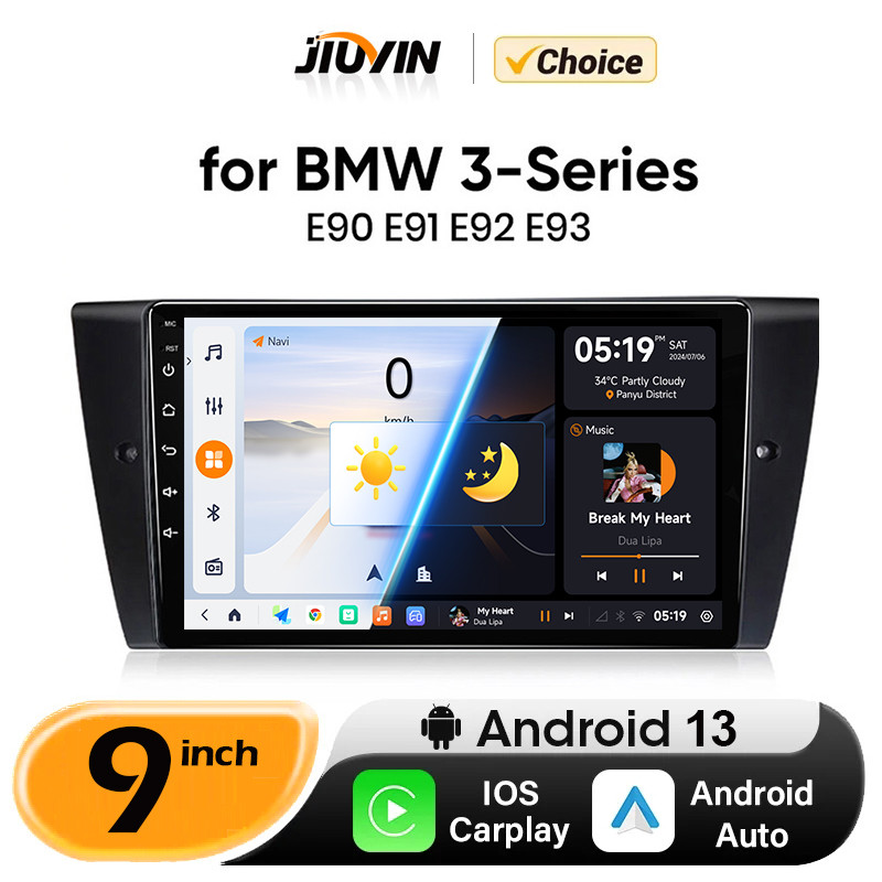 Jual JIUYIN MG18 Car Radio For BMW 3-Series E90 E91 E92 E93 wireless ...