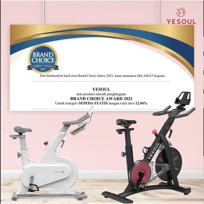 Jual Yesoul S3 Home Smart Spinning Bike Indoor Sepeda Statis Fitness ...