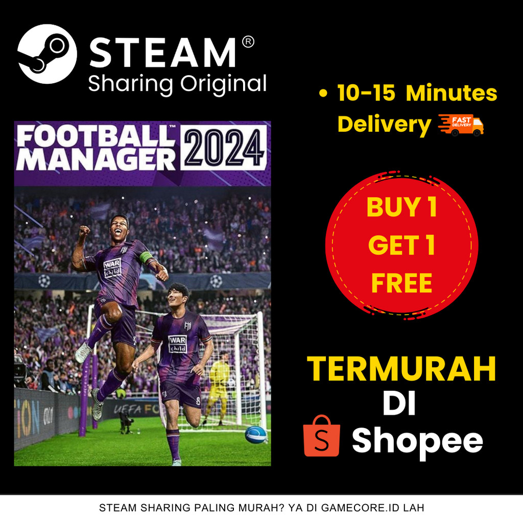 Jual Football Manager 2024 / FM 24 PC ORIGINAL (includes In-Game Editor ...
