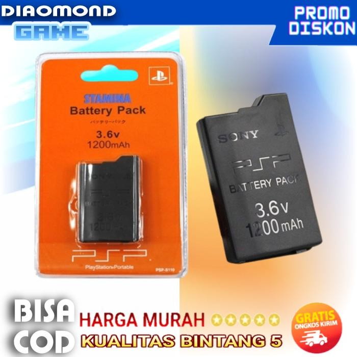 Jual Zowie - Batre Baterai Battery Psp Slim Seri 2000 3000 Stamina 1200 ...