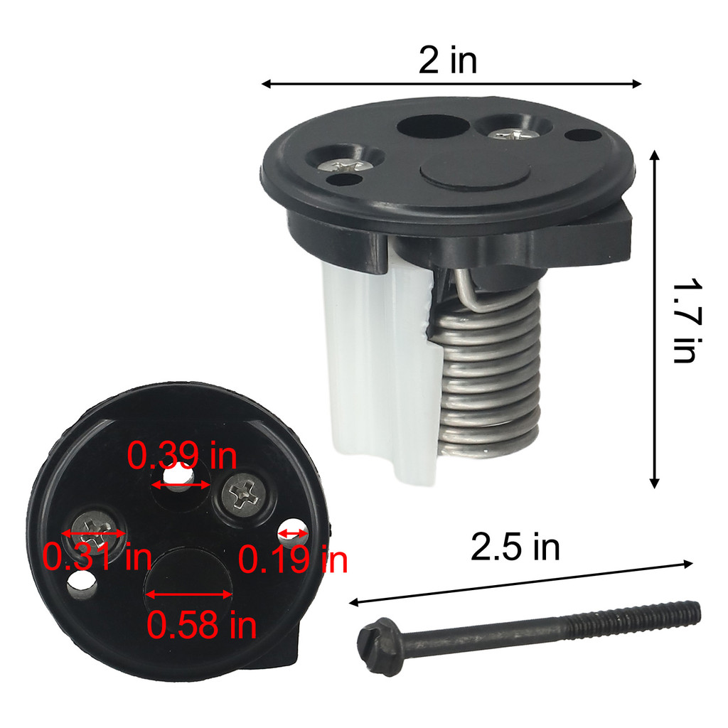 Jual For Dometic 385310683 Toilet Spring Cartridge Kit ABS Plastic ...