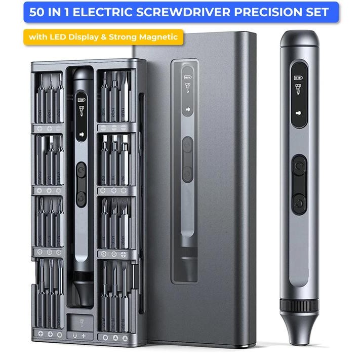 Jual E-Katalog- 50 In 1 Electric Screwdriver Set Obeng Listrik ...