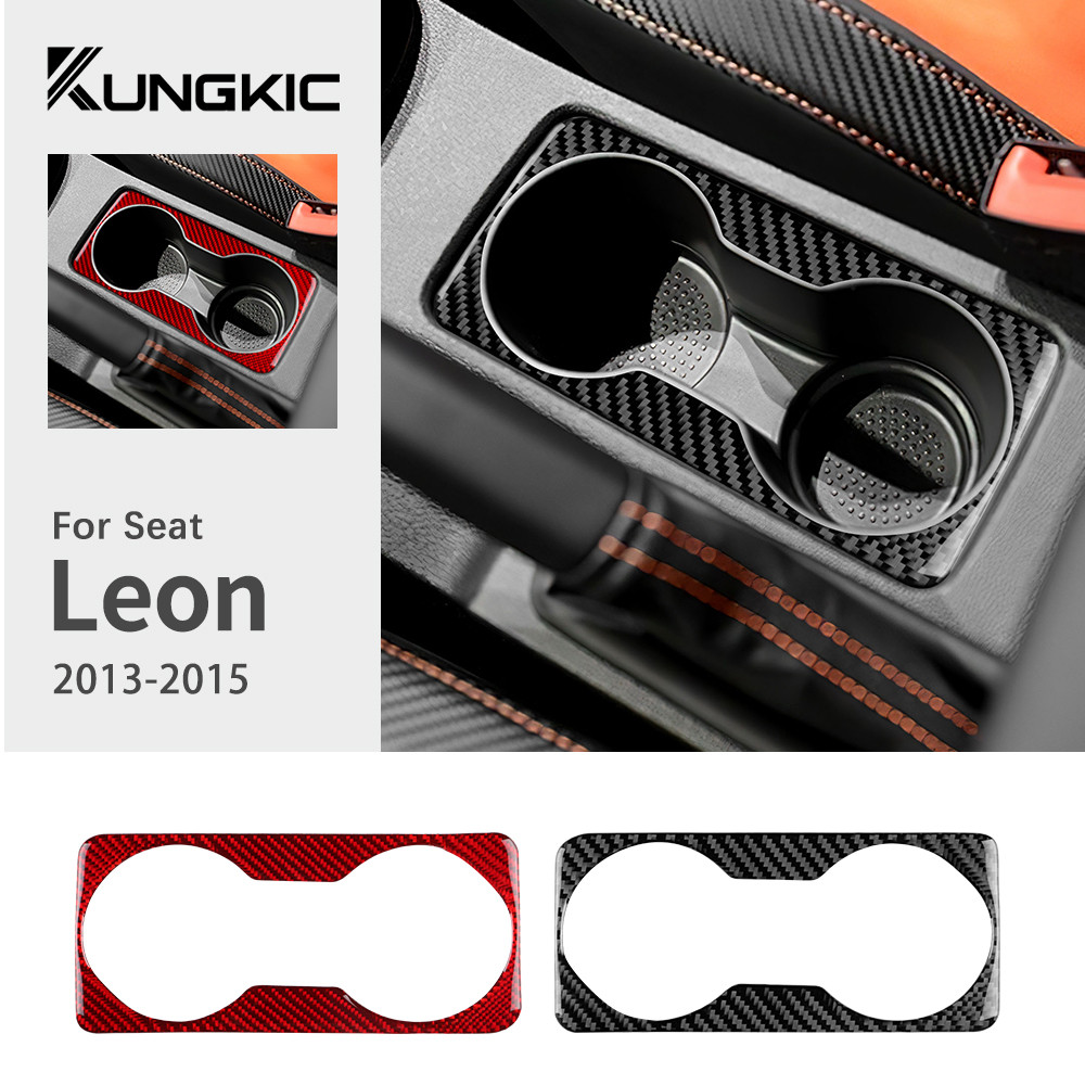 Jual IMPORT Real Soft Carbon Fiber Sticker For Seat Leon 2013 2014 2015 ...
