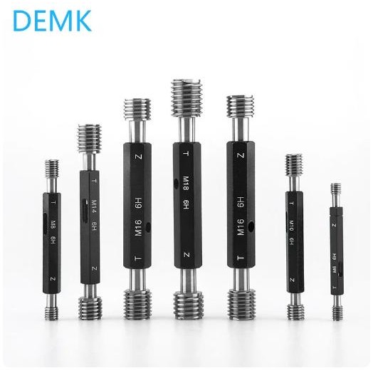 Jual High precision Thread Plug Gauge GO/NO GO Gage Metric Gauge 6H ...