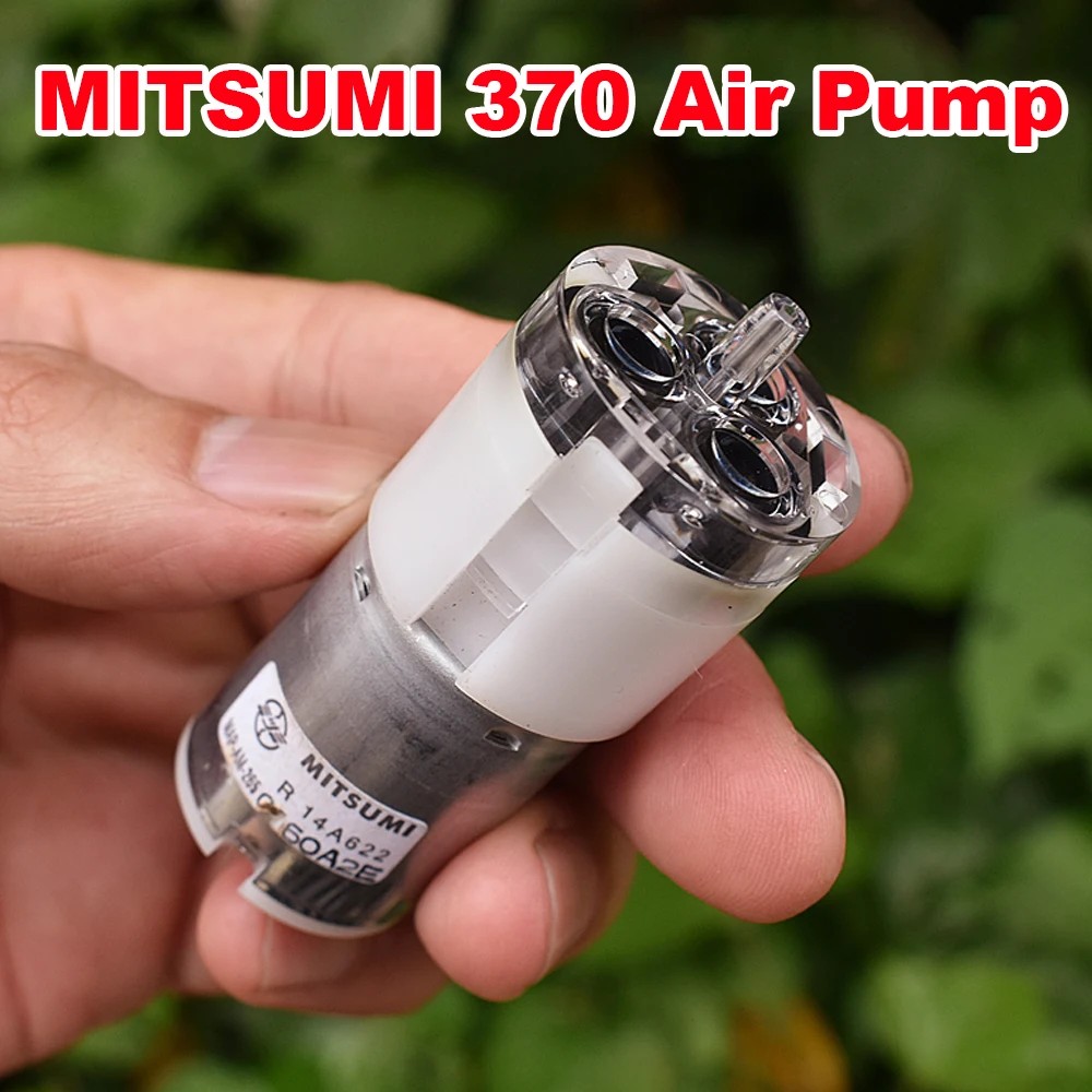 Jual IMPORT MITSUMI Air Pump DC 3.7V 5V 6V Sphygmomanometer Booster Pump Mute Mini 370 Motor Air ...