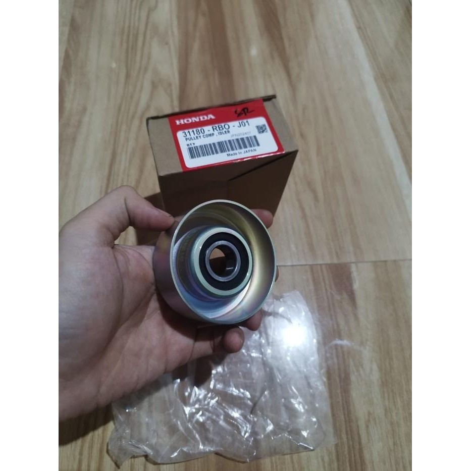 Jual Pulley Pully Laher Bearing Besi Auto Tensioner Fan Belt Honda Hrv ...