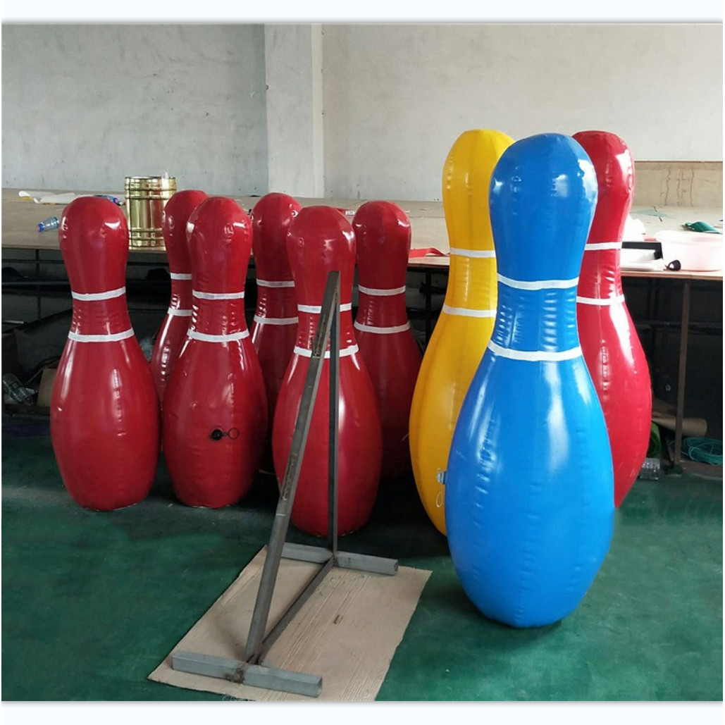 Jual Commercial Inflatable Human Bowling PVC Bowling Games for outdoor ...