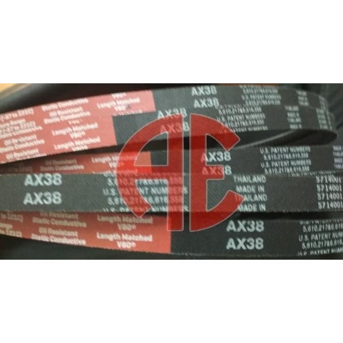 Jual Gates Ax54 Tri-Power Belt Ax Section Vbelt Ax54 Terlaris | Shopee ...