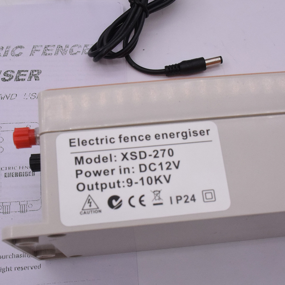 Jual 10KM Solar Charger Electric Fence Energizer Controller High ...
