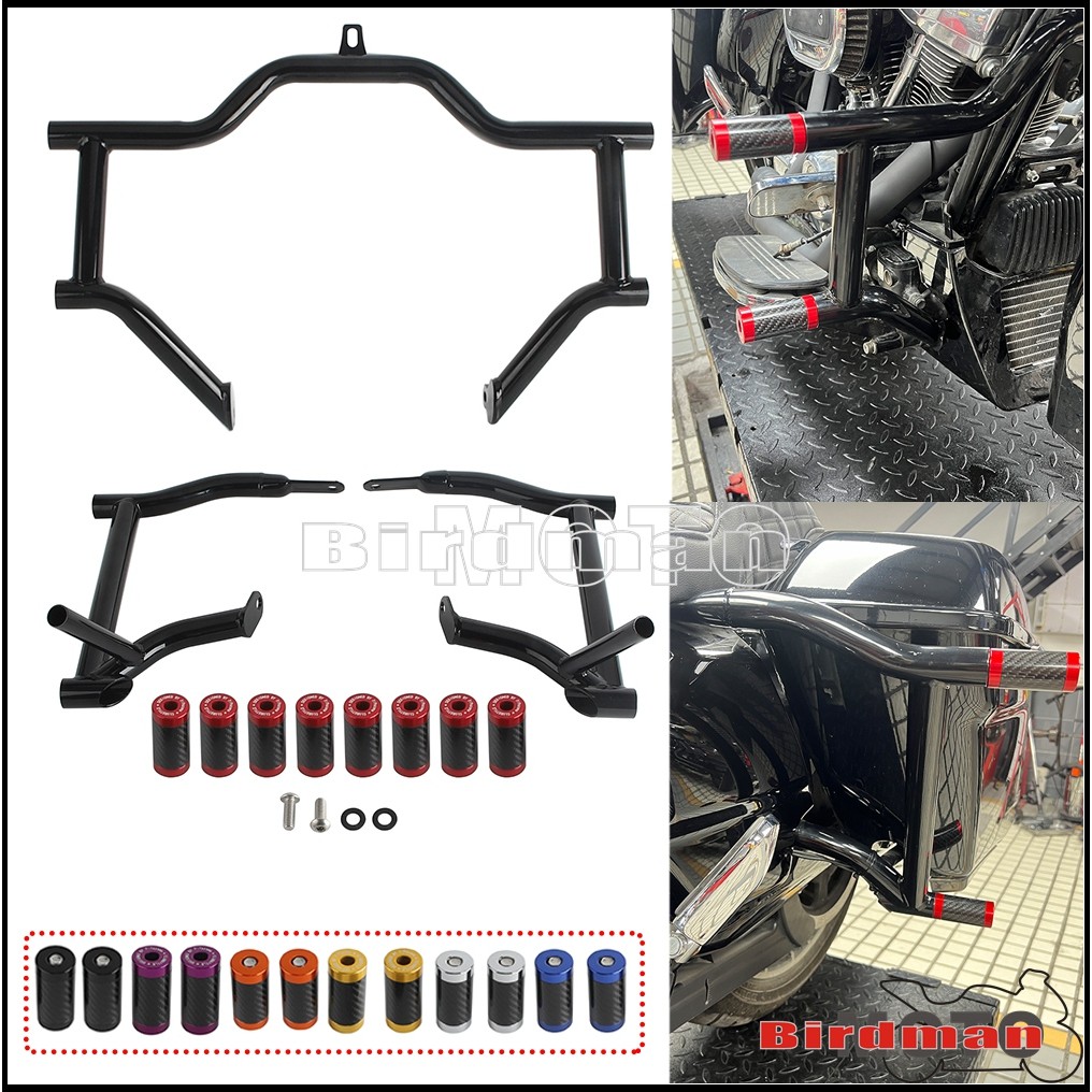 Jual Motorcycle Highway Bumper Engine Saddlebag Guard Crash Bars ...