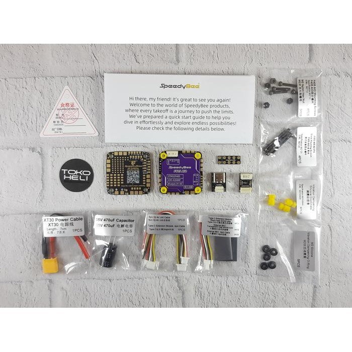 Jual SpeedyBee F405 AIO 40A 3-6S Bluejay Flight Controller AIO FC ESC ...