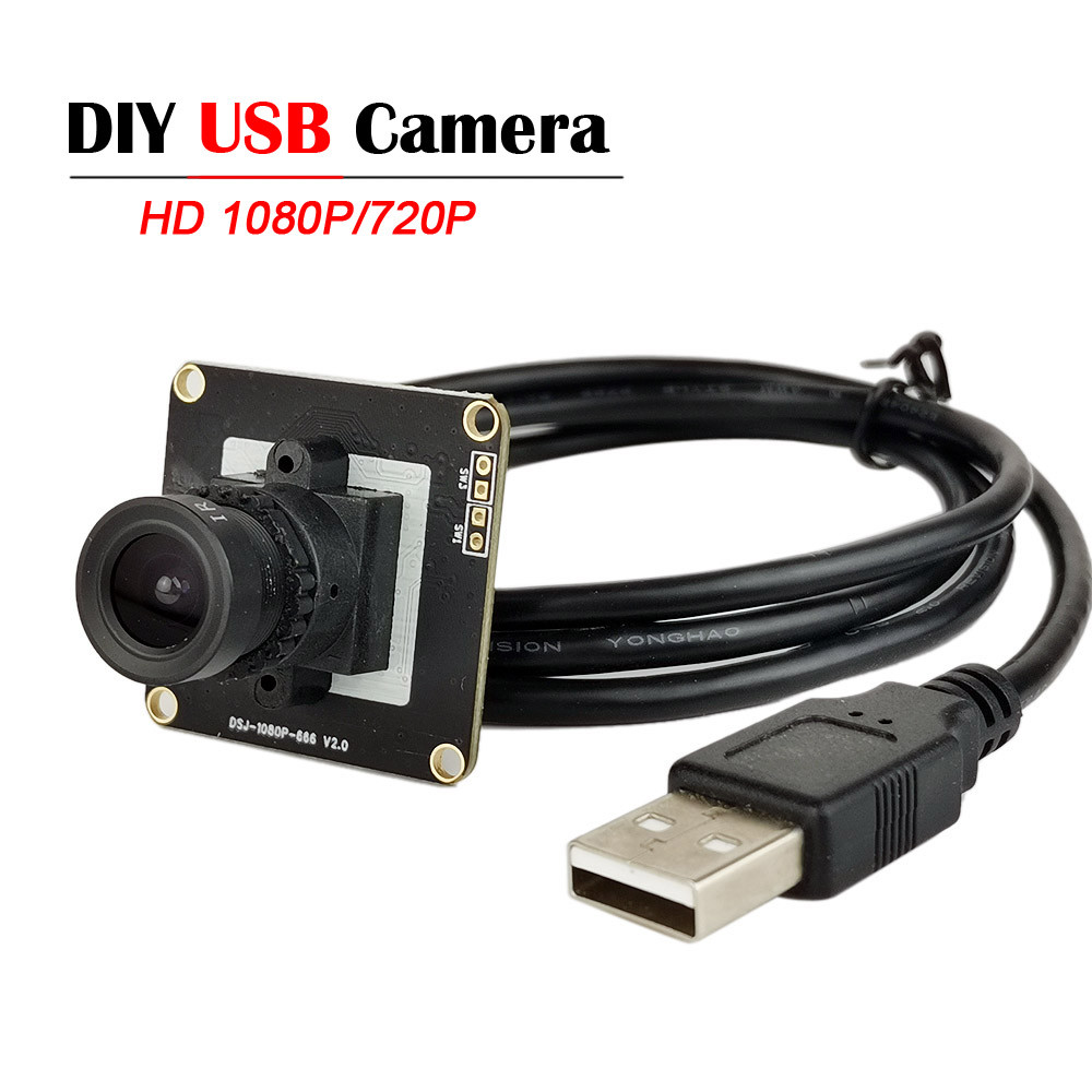 Jual DIY HD 1080P USB Camera Module 2MP CMOS OV2710 High Speed Webcam ...