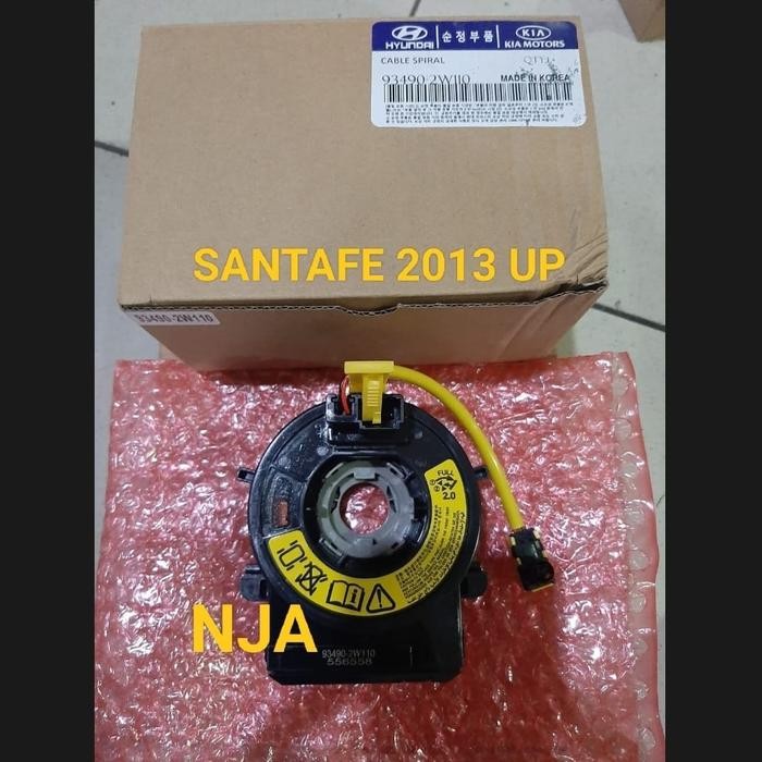 Jual kabel cable spiral clock spring santa fe santafe 2013-2018 93490 ...