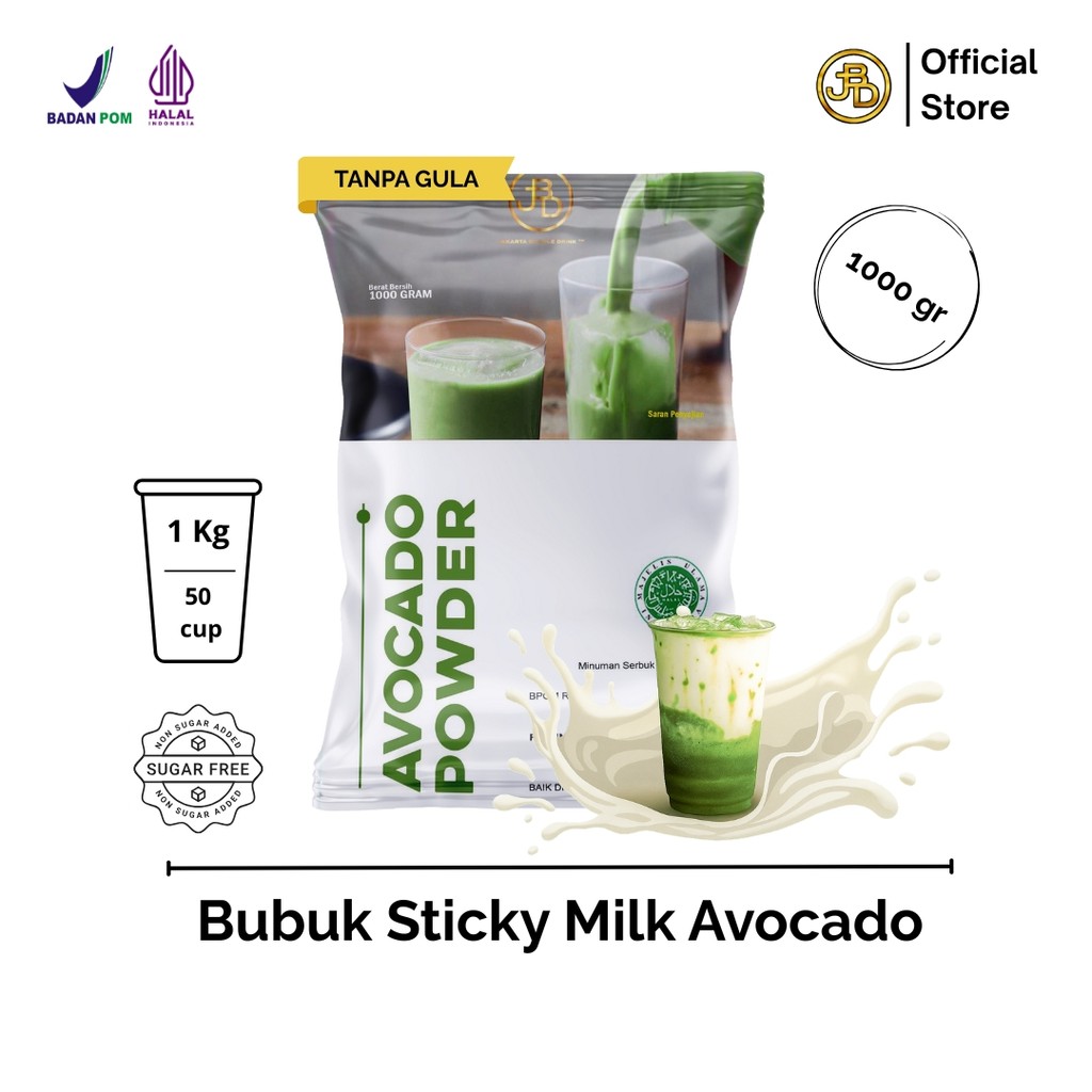 Jual Avocado Powder 1Kg Sticky Milk Rasa Alpukat Unik | JBD | Shopee ...