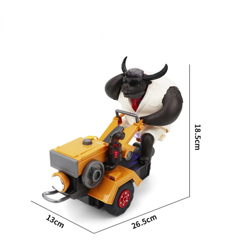 Jual Electronic Tractors with LED Colorful Lights Music Driving Cattle ...