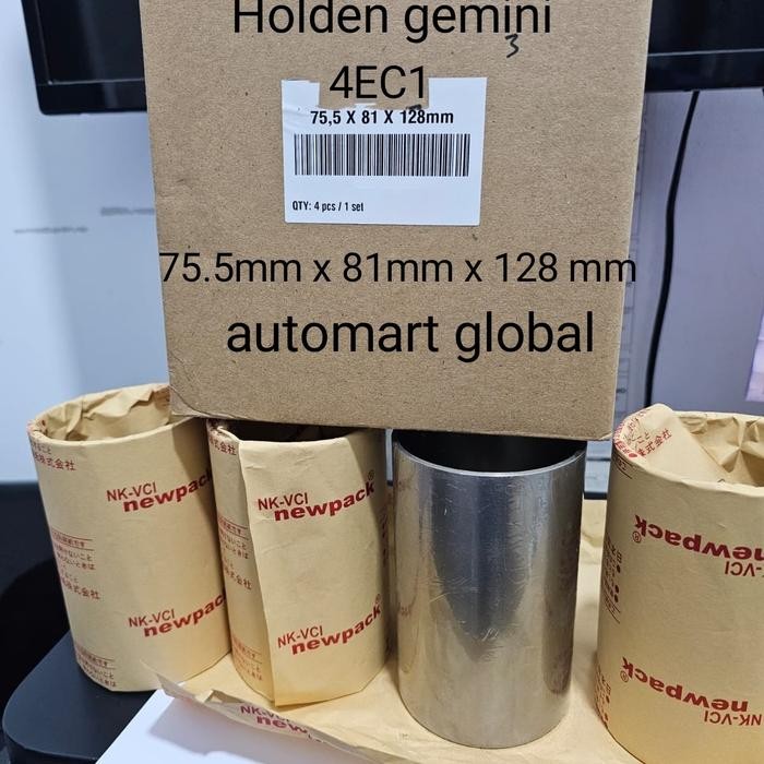 Jual Liner Boring Holden Gemini 4Ec1 Jtd 4Pc Set | Shopee Indonesia