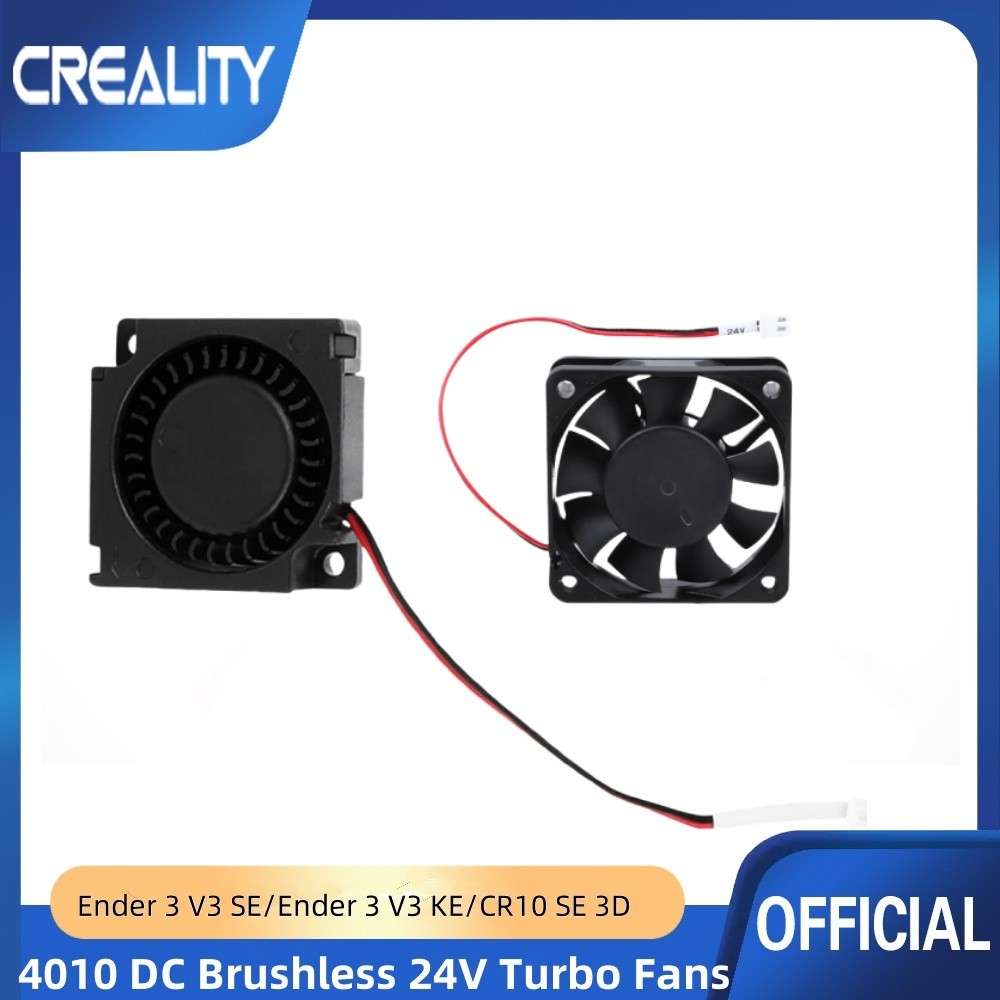 Jual Creality Ender 3 Original 4010 Fans 40x40x10MM DC 24V Extruder Hot ...