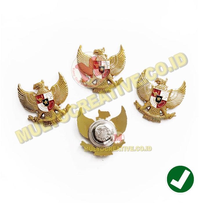 Jual Pin Burung Garuda 3 Cm - Lencana Magnet Burung Garuda Paskibra ...