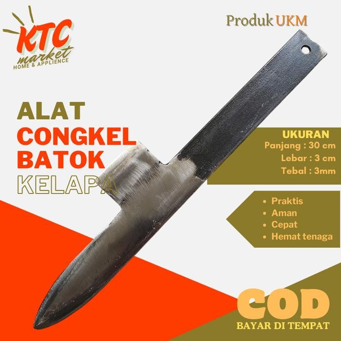 Jual KTC - pembuka/pengupas batok kelapa tua - Alat Congkel Batok ...