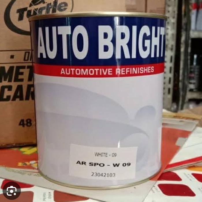 Jual Cat Putih White W09 Cat Original Mobil Toyota Putih Kekuningan Pu ...