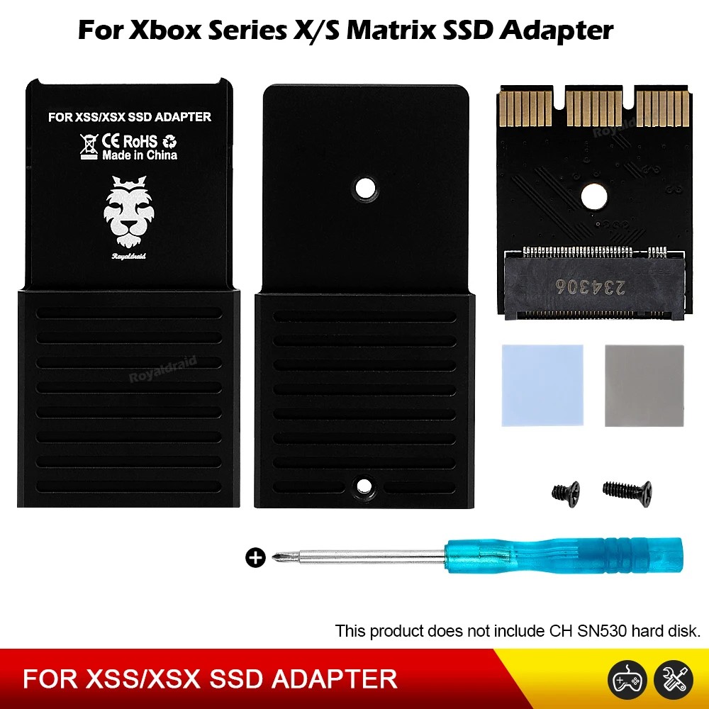 Jual For Xbox Series X/S Matrix SSD Adapter Hard Drive Conversion Box ...