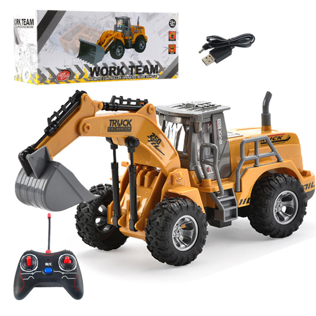 Jual Construction Loader Excavator Toy, Wireless Remote Control ...