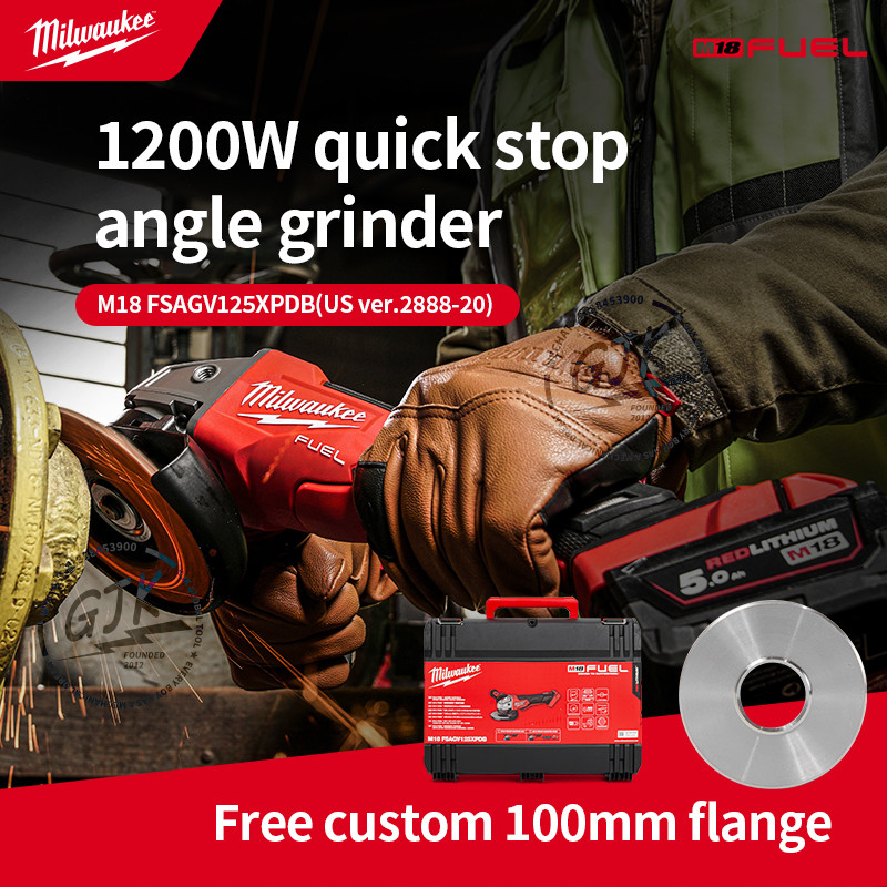 Jual MILWAUKEE M18-FSAGV125XPDB 2888-20 M18 FUEL' 125 mm variable speed ...
