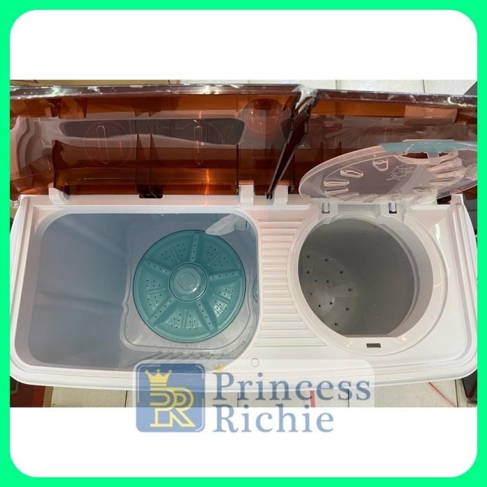 Jual Mesin cuci Polytron 8kg 2 tabung low watt PWM 8072 | Shopee Indonesia