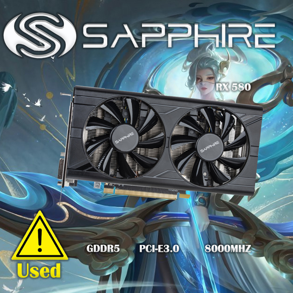 Jual SAPPHIRE RX580 8GB V2 Graphics Cards 256Bit GDDR5 Video Card for ...