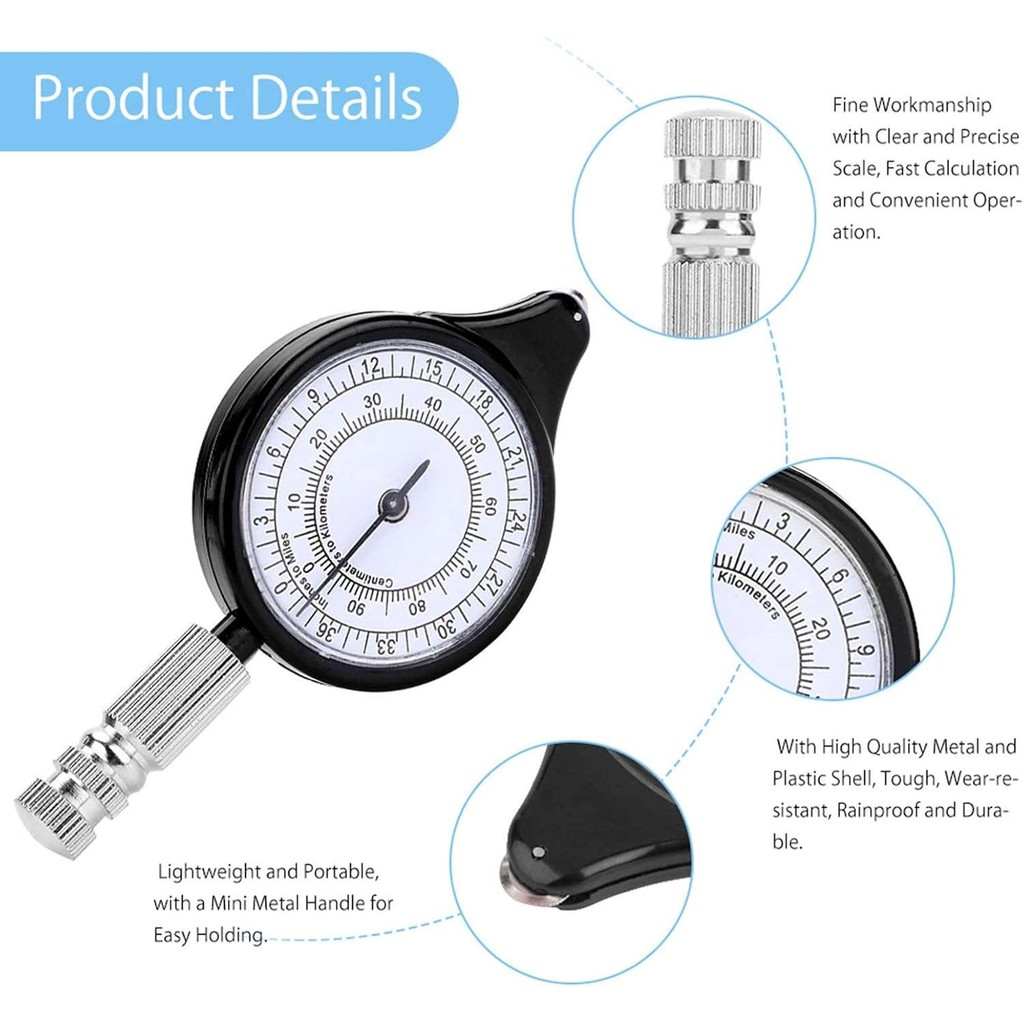 Jual MP Map Curvimeter Scale AE59x / Meter Odometer Sepeda Pengukur ...