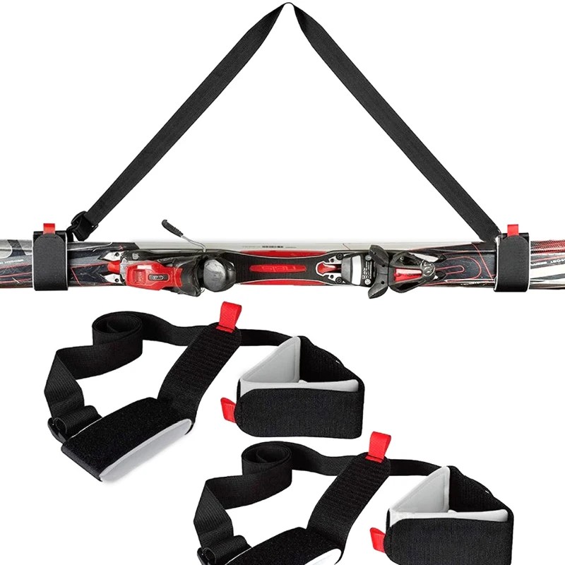 Jual Nylon Skiing Bags Adjustable Pole Shoulder Hand Carrier Lash ...