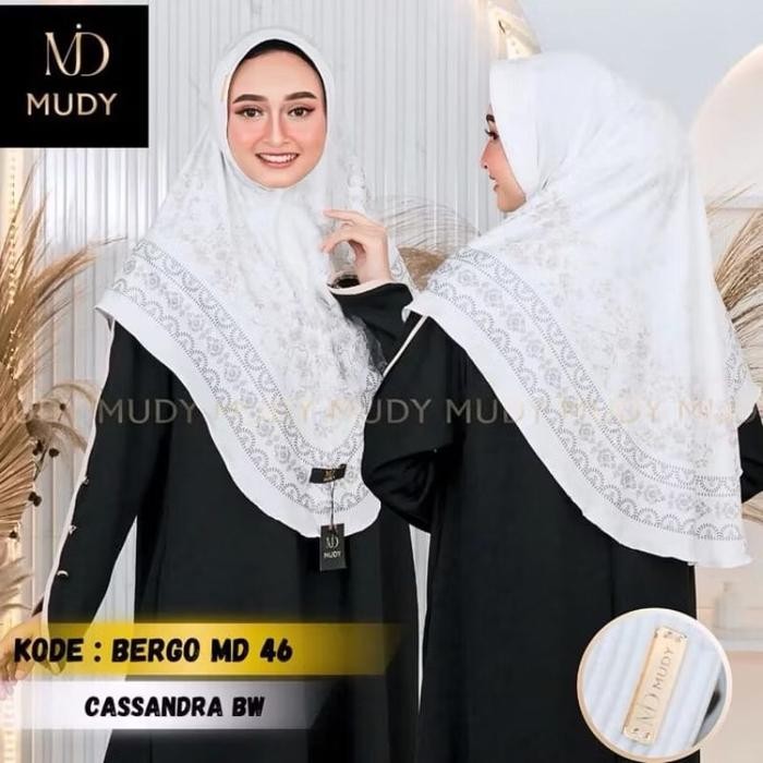 Jual (Allthebest) MURVI HIJAB-Mudy Bergo Motif Sublim Printing ...