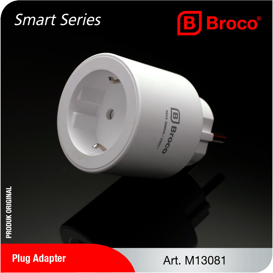 Jual Broco Electrical Smart Plug Single M13081 | Shopee Indonesia
