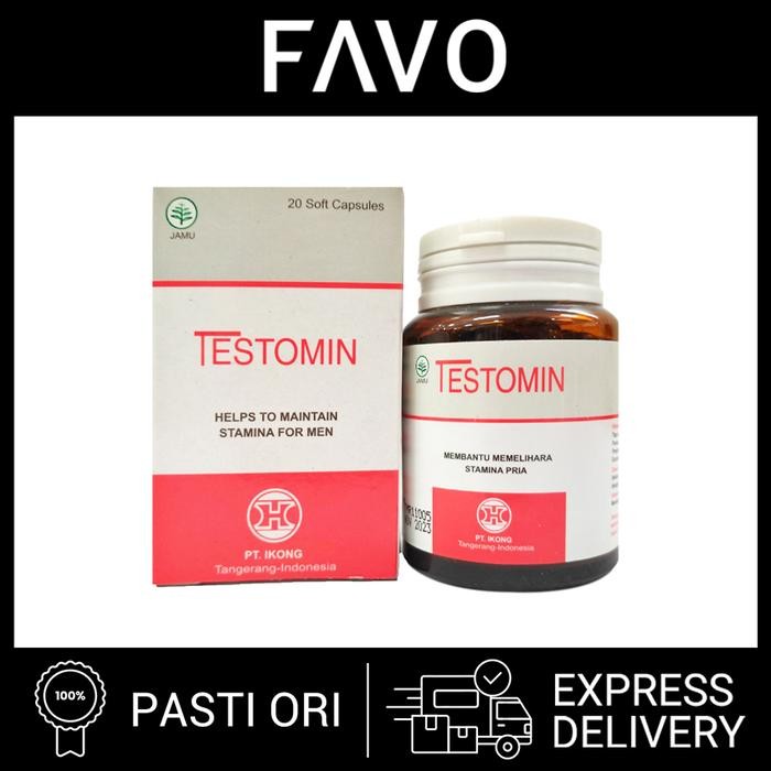 Jual Product Laris Testomin 1700 Mg - 20 Softgel - Obat Stamina Pria ...