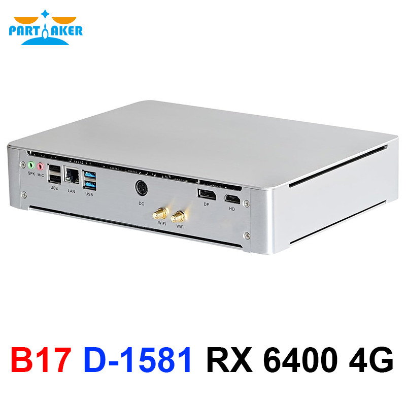 Jual 9th Gen Intel Xeon D-1581 Gaming Mini PC MSI NVIDIA 4K DVI/HD/DP ...