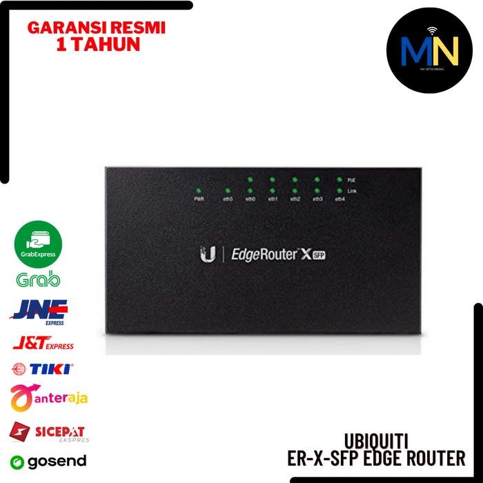 Jual Ubiquity ER-X-SFP Edge Router - Black | Shopee Indonesia