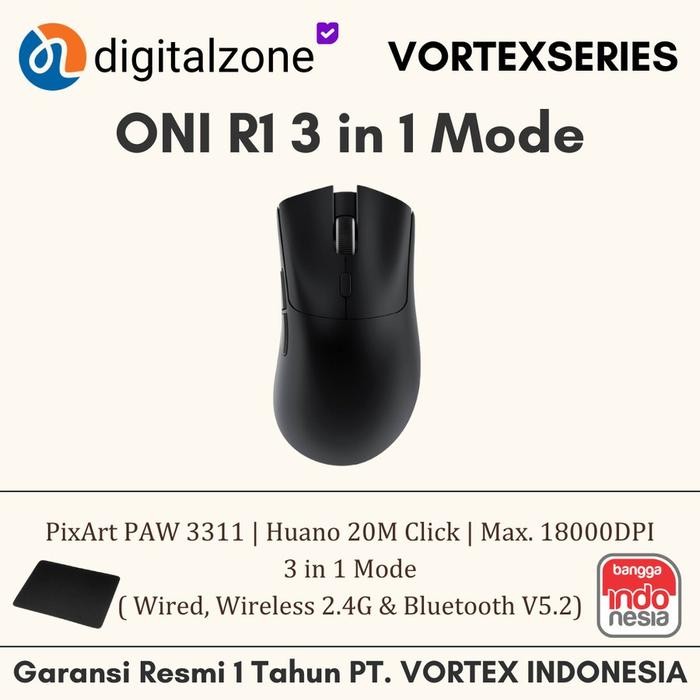 Jual (Expert) Mouse Vortex ONI R1 Vortexseries R1 Vortex R1 Wireless ...