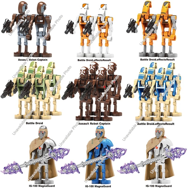 Jual Hot Toys Star Wars Building Block Ig-100 Magnaguard Baylan Skoll Shin Hati Marrok Obi-Wan ...