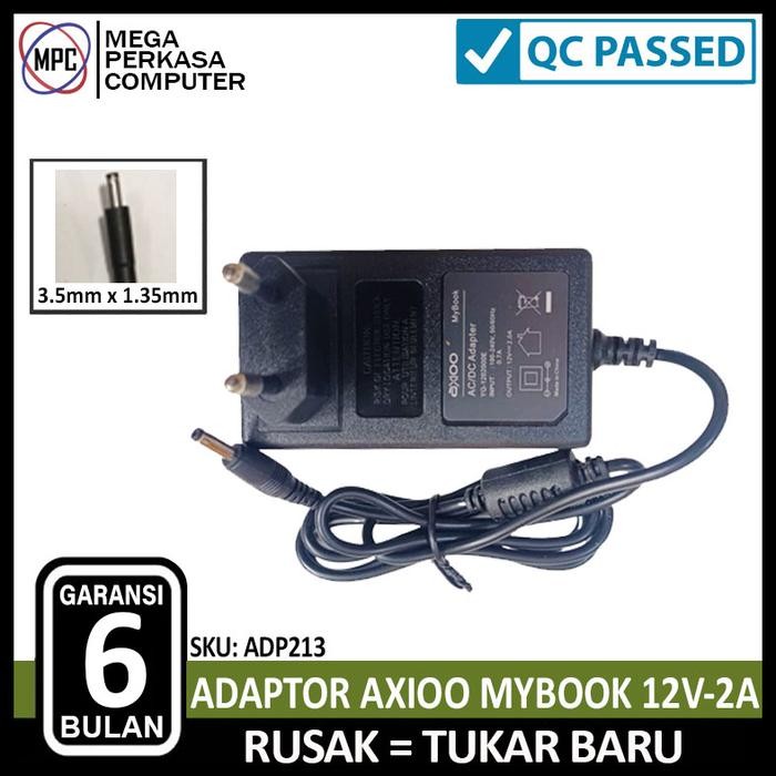 Jual Jual [READY] Adaptor Charger Laptop Axioo MyBook 12V-2A 24Watt ...