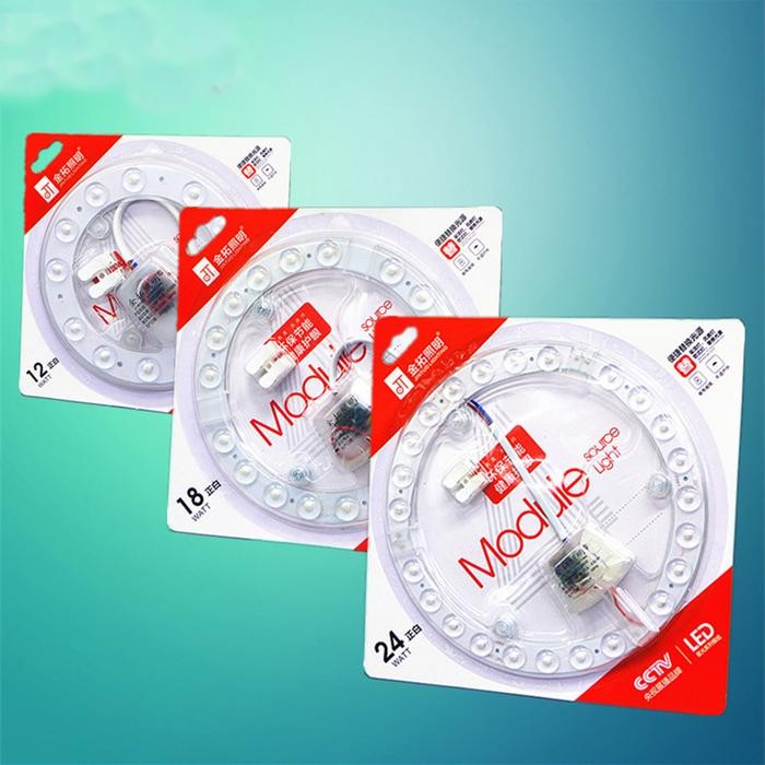 Jual Refil Lampu LED Ceiling 12-36 wat Putih Modul TL Ring Led Lampu ...