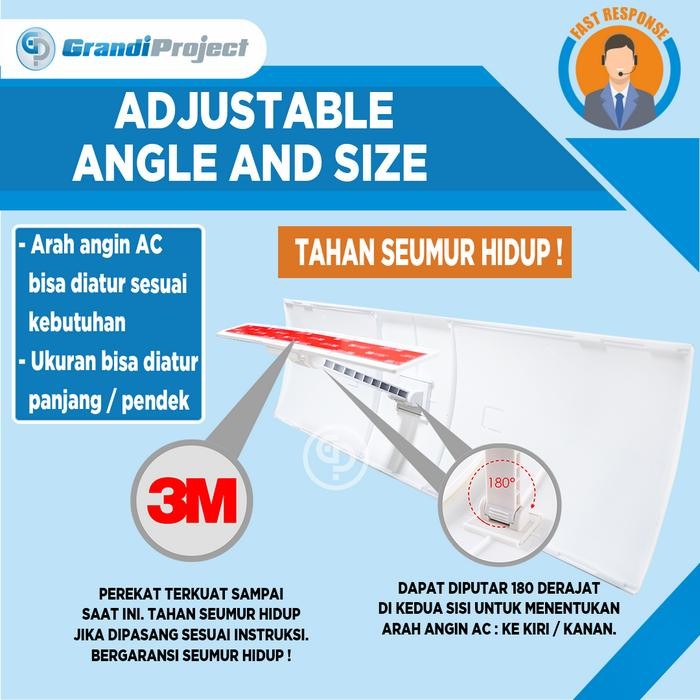 Jual Reflektor / Talang Ac Central (Ukuran 50-74Cm) | Shopee Indonesia