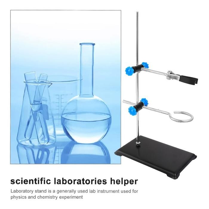 Jual Statif Klem Full Set Statif Buret Laboratorium Tiang | Shopee ...
