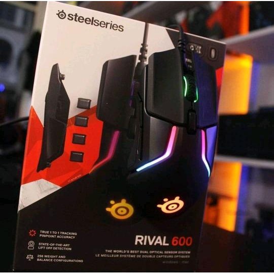 Jual SteelSeries Rival 600 Gaming Mouse | Shopee Indonesia