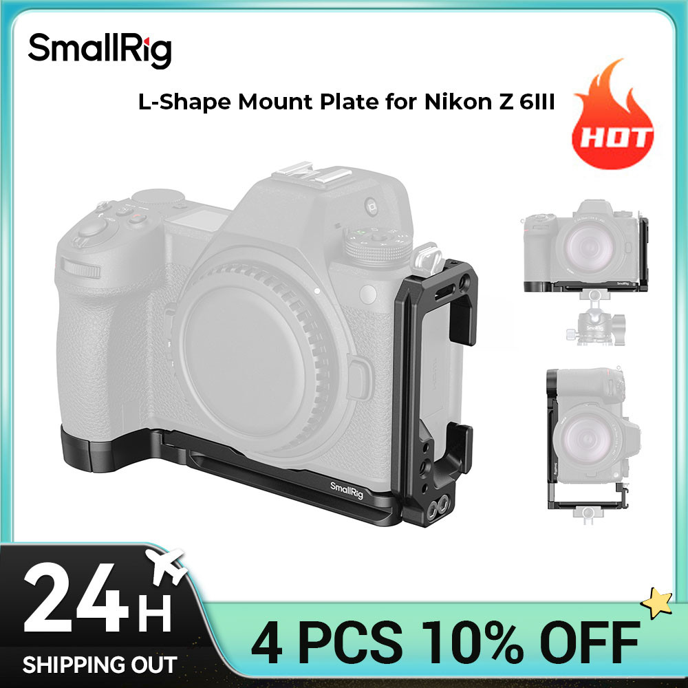 Jual SmallRig L Plate for Nikon Z 6III, L-Bracket for Arca-Swiss, with ...