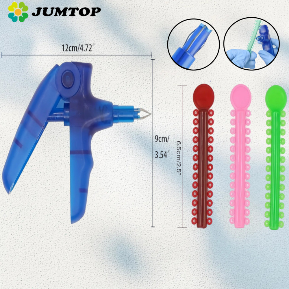 Jual Orthodontic Ligature Kit - Rings, Ties & Gun Dispenser For Dental ...