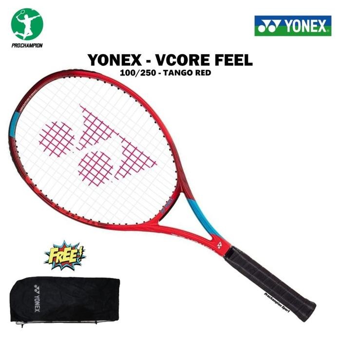 Jual Raket Tenis Tennis Yonex VCORE Feel 100 250gr 2021 Tango Red ...