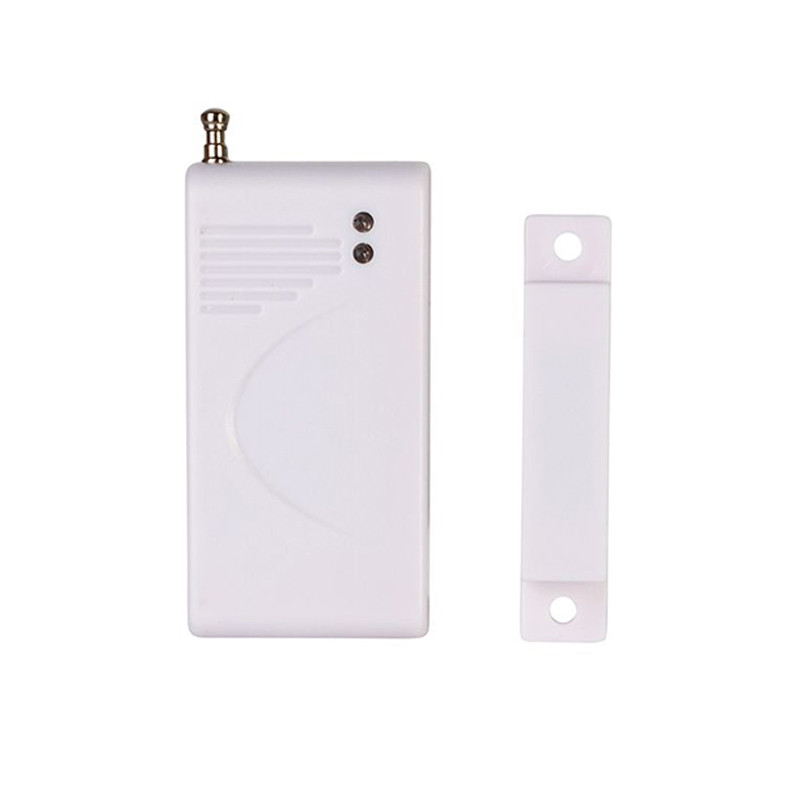 Jual 433MHz 1527 Code Wireless Window Door Sensor Magnetic Contact Wood ...