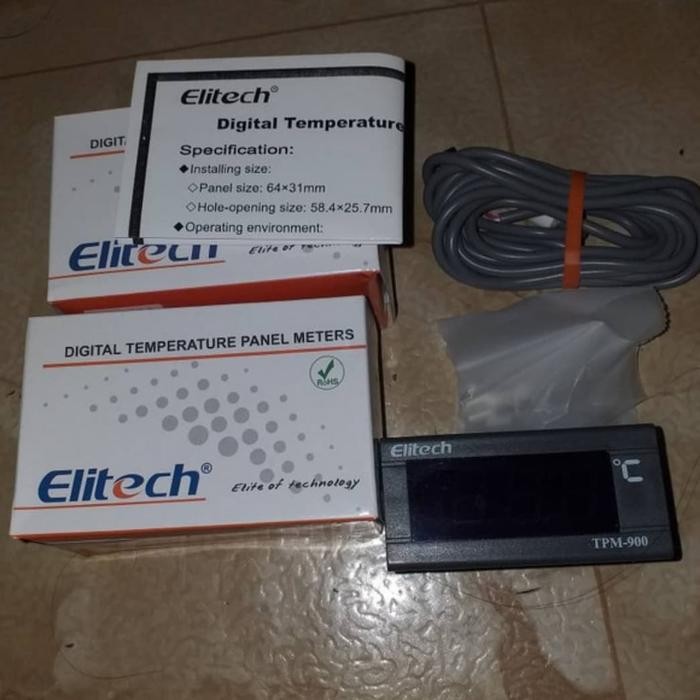Jual Digital Temperature Panel Meters Tpm-900 Tpm900 Tpm 900 Elite 220V ...