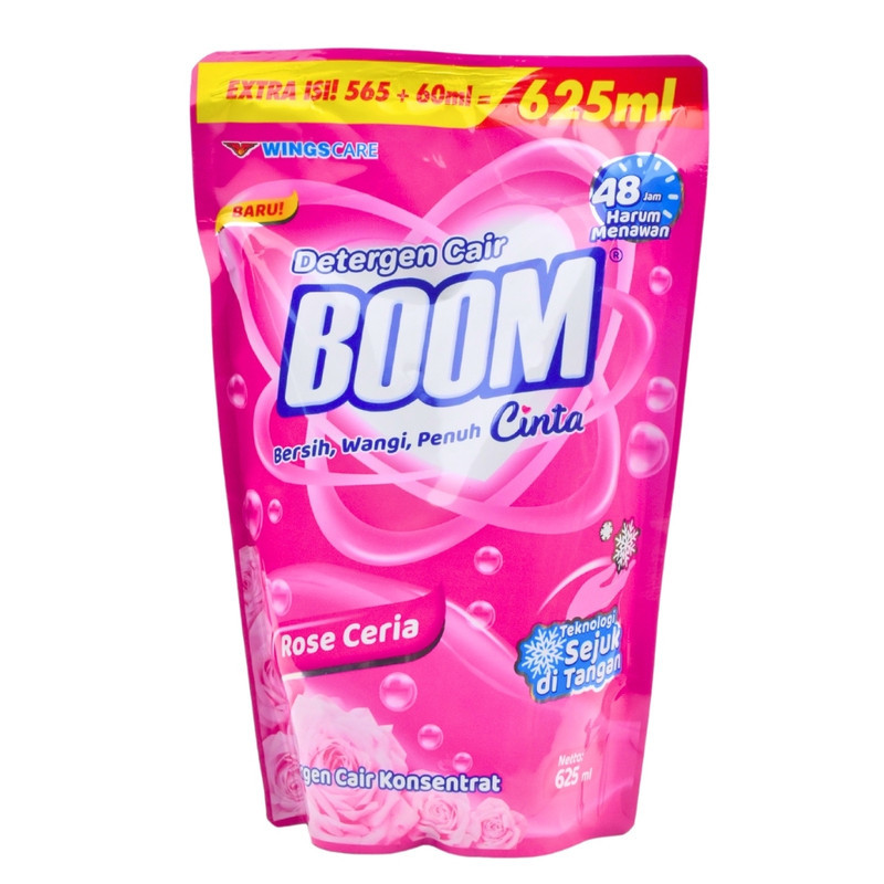 Jual Deterjen Boom Cnta Liquid Rose 625ML | Shopee Indonesia