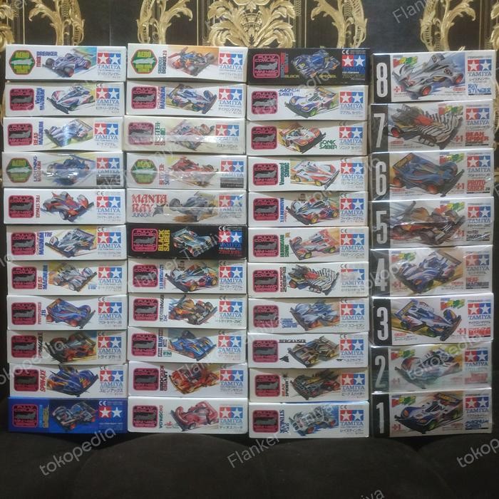 Jual Paket Tamiya Classic Lets n Go Magnum Saber Full Team MIJ All ...